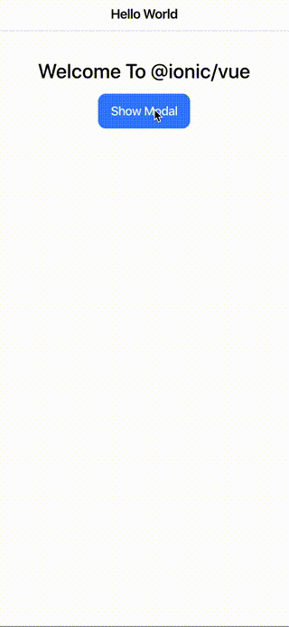 [Ionic x Vue] モーダルによる画面遷移を作る | DevelopersIO