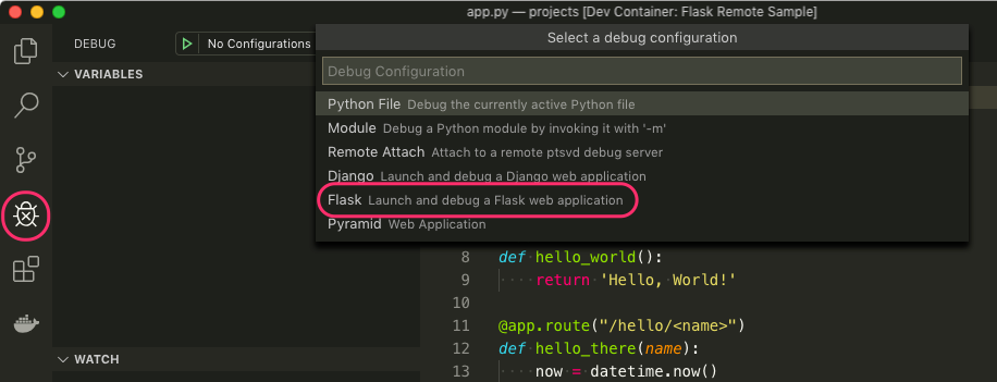 VS CodeのRemote DevelopmentでFlaskアプリをデバッグしてみた | DevelopersIO