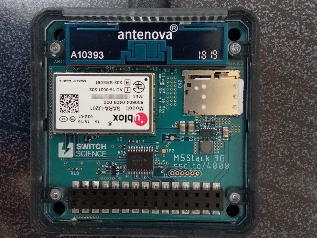 SORACOMのM5Stack 3Gを試してみました | DevelopersIO