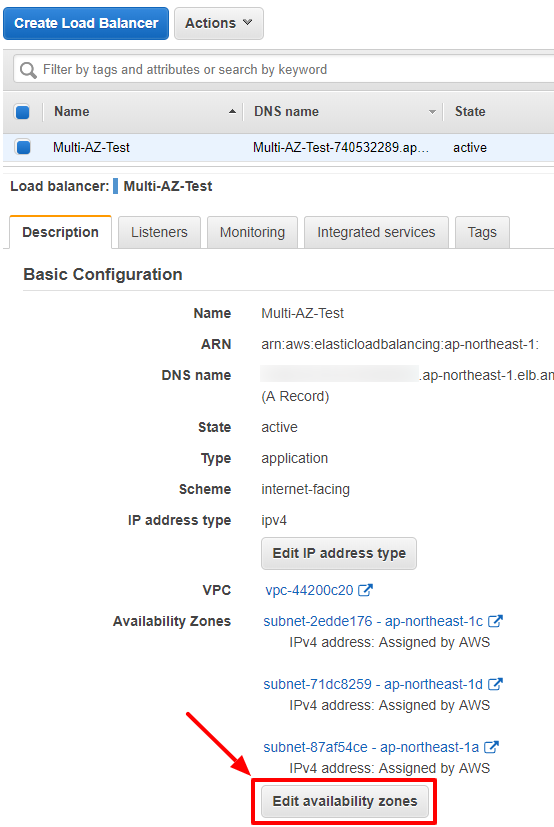 複数のAvailability ZoneにプロビジョニングしたELB(ALB) / AutoScaling Groupから特定 ...