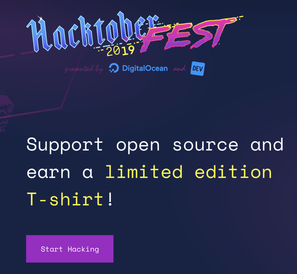 Hacktoberfest 2019に参加してOSSにコントリビュートしてシャツをもらおう #Hacktoberfest | DevelopersIO