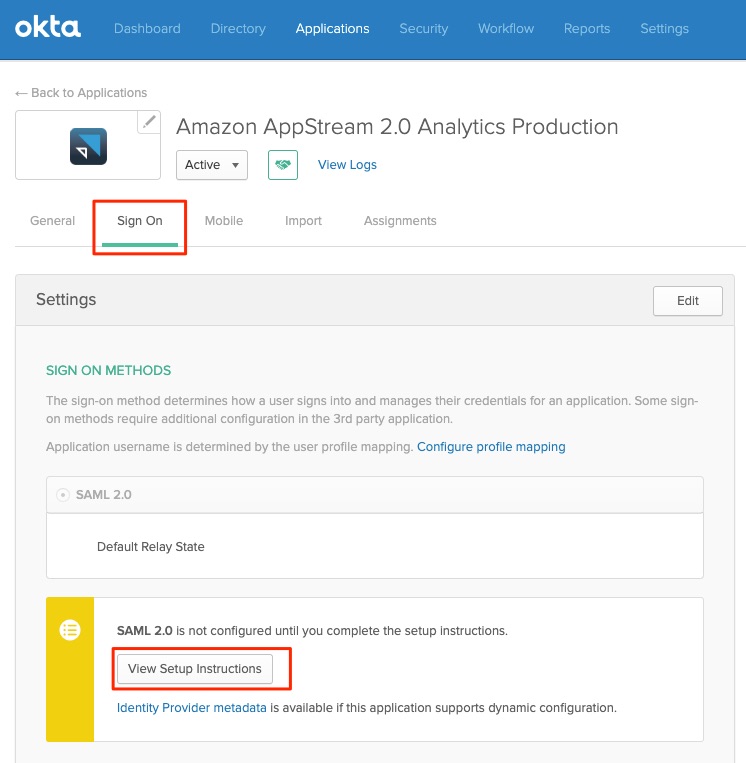 Amazon AppStream2.0のアクセスにOktaをフェデレーションする | DevelopersIO