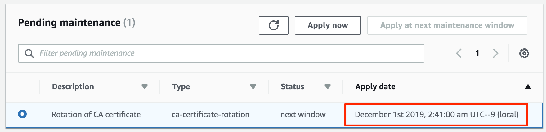 いつ来るの？Amazon Relational Database Service (RDS)/Amazon Auroraの「保留中の ...