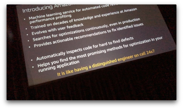 [レポート]Amazon CodeGuruの概要： 自動コードレビュー＆アプリケーションパフォーマンスのリコメンデーション #DOP211 #reinvent | DevelopersIO