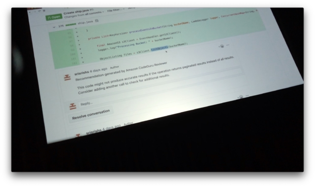 [レポート]Amazon CodeGuruの概要： 自動コードレビュー＆アプリケーションパフォーマンスのリコメンデーション #DOP211 #reinvent | DevelopersIO