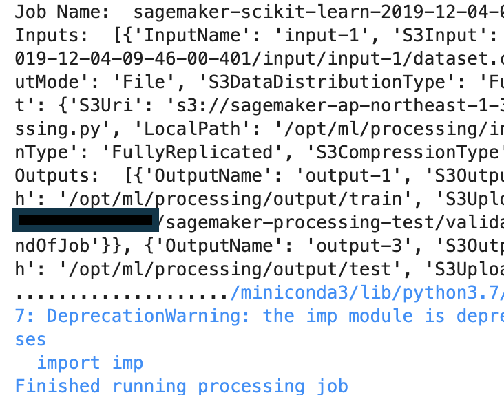 Amazon SageMaker Processingを試してみた #reinvent | DevelopersIO