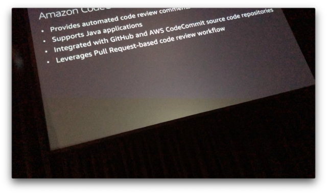[レポート]Amazon CodeGuruの概要： 自動コードレビュー＆アプリケーションパフォーマンスのリコメンデーション #DOP211 #reinvent | DevelopersIO
