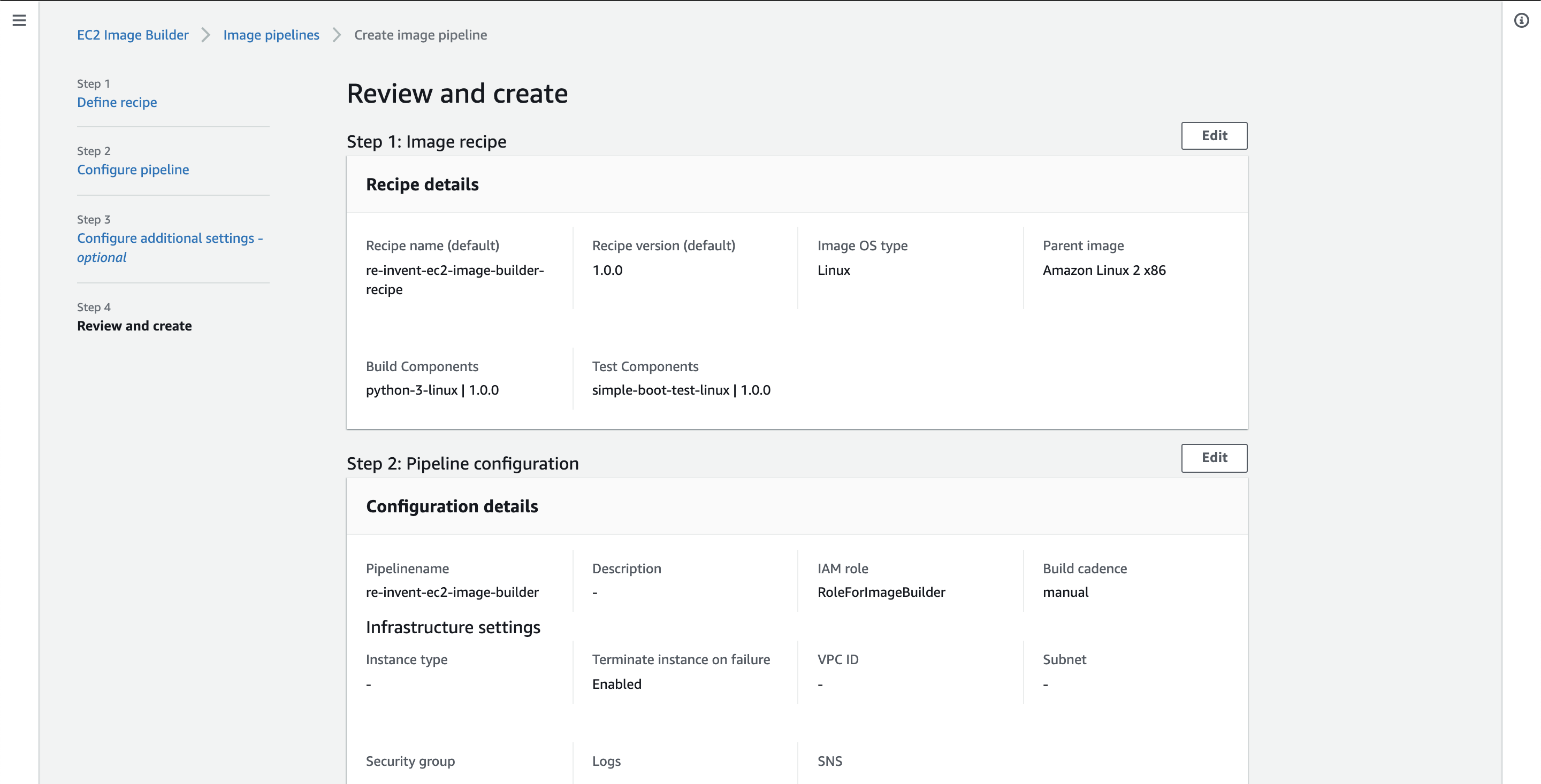 [re:Invent 2019] EC2イメージビルダーをサクッと試してみた #reinvent | DevelopersIO