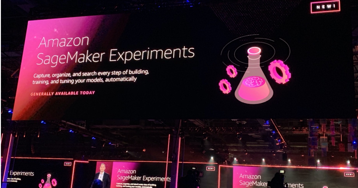 [速報] Amazon SageMaker Experiments が発表されました #reinvent | DevelopersIO