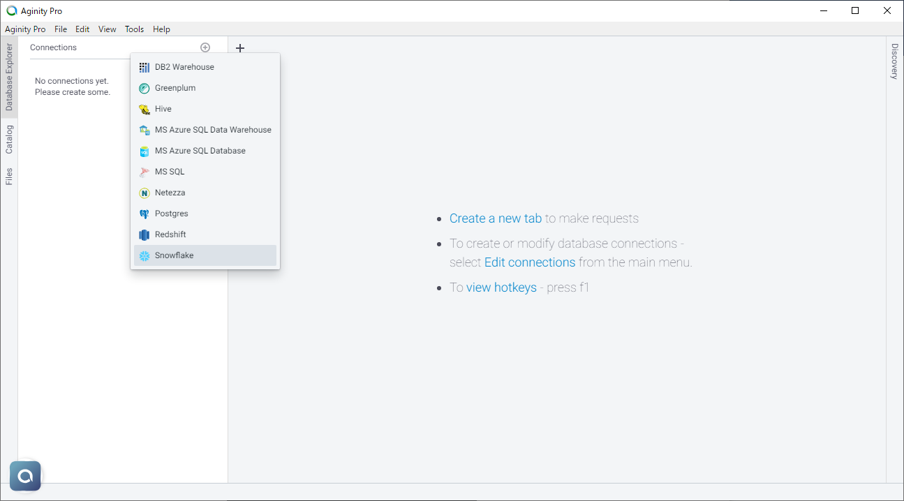 Aginity Proを利用してSnowflakeに接続してみた | DevelopersIO