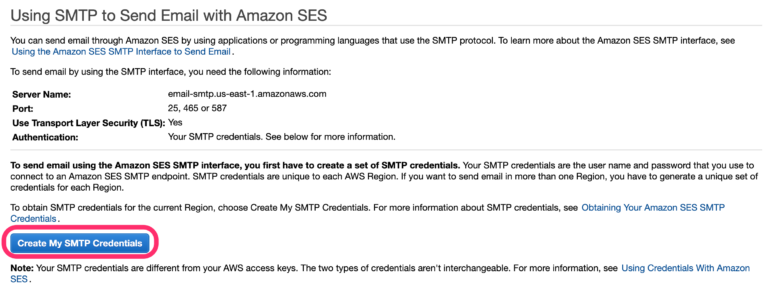 Amazon SESのSMTPエンドポイントを試してみた | DevelopersIO