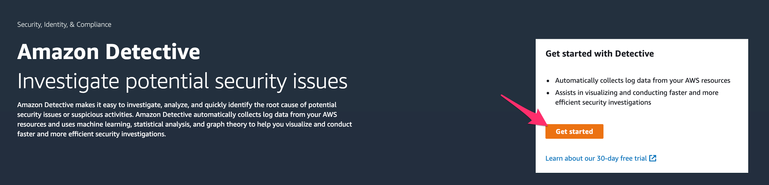 [アップデート] AWS 環境の調査がすこぶる捗る！Amazon Detective が利用可能になっていた！（30日間の無料トライアル付き） | DevelopersIO