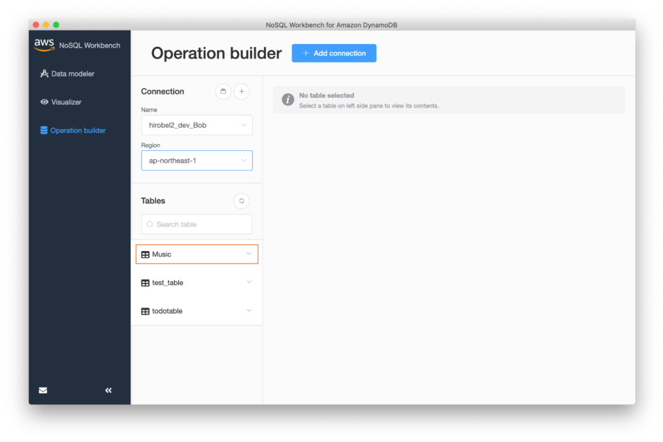 Amazon DynamoDB用 NoSQL Workbenchでsession tokenを使って接続してみた | DevelopersIO