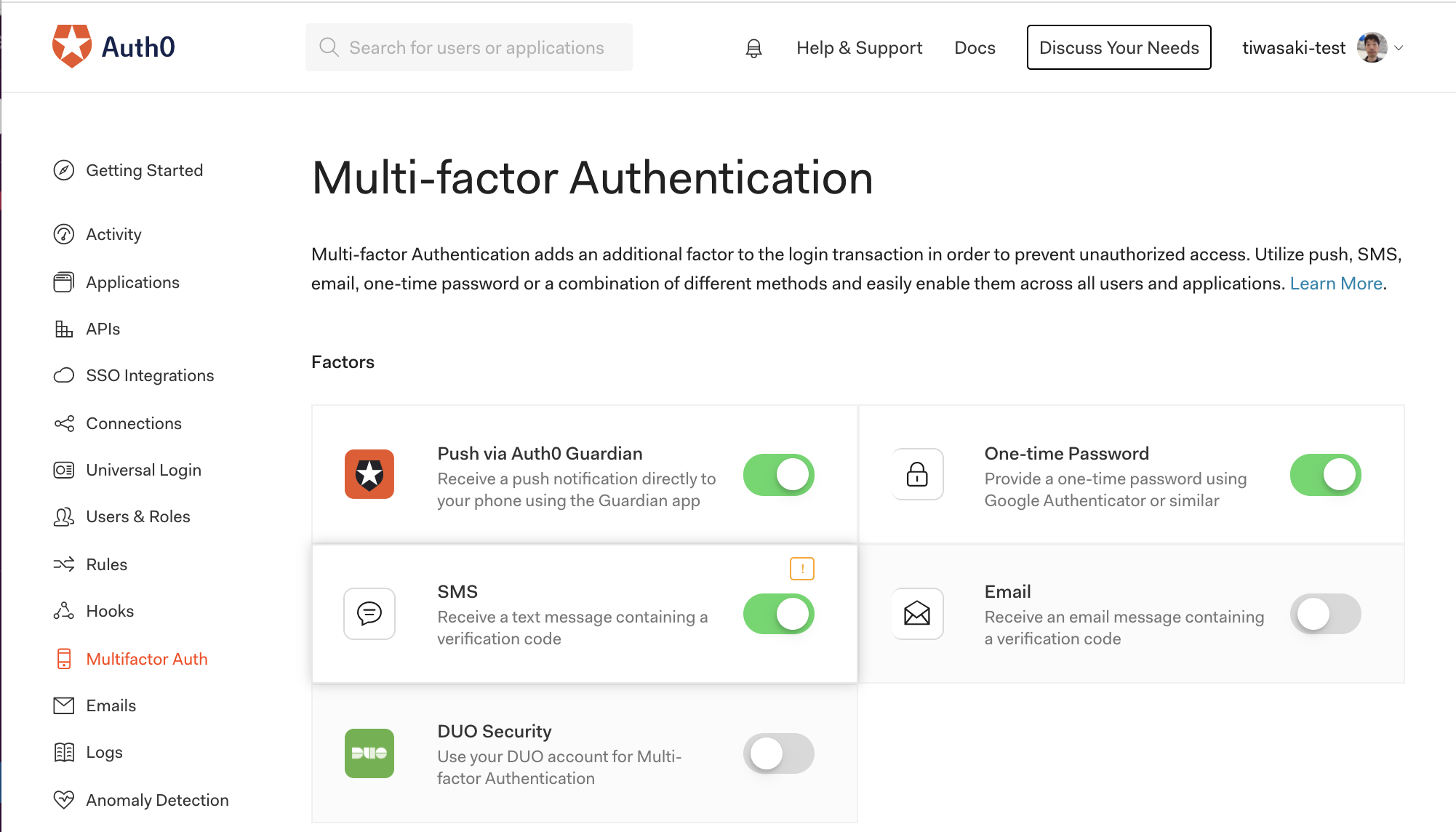 Auth0を使ってリモートワークでのログイン時にMFAを行う | DevelopersIO