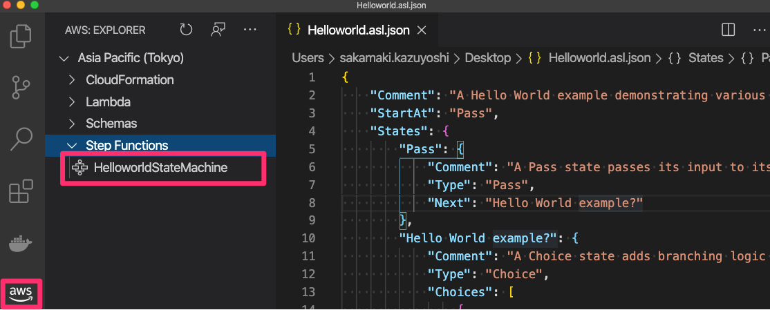 Step Functionsの開発がVSCodeで完結！？AWS ToolkitでStep Functionsがサポートされました | DevelopersIO