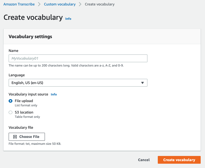 Amazon Transcribe のカスタム語彙 (Custom Vocabularies) を日本語で作成する時にハマったこと | DevelopersIO