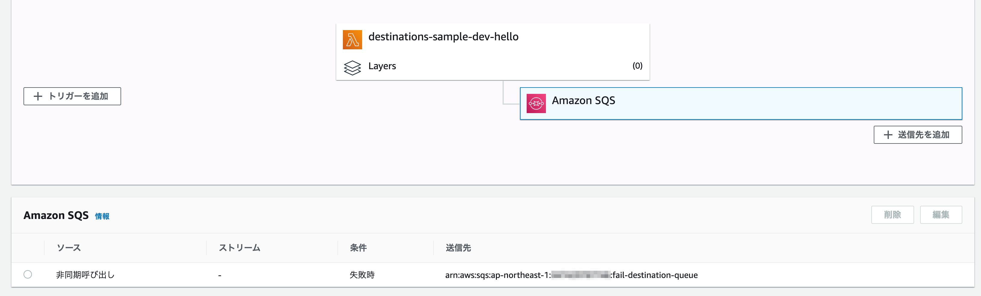 Serverless Frameworkでlambda Destinations（非同期呼び出しの宛先指定）を実装してみた