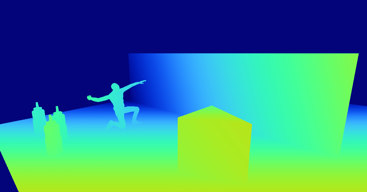 Convert Ray-Distance Returned from UnrealCV To Depth Map | DevelopersIO