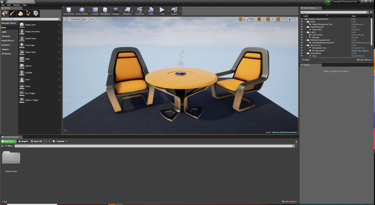 Unreal Engine 4で作ったバーチャル空間上で3Dモデルがぬるぬるアニメーションしているところを複数視点でcubemosの骨格検知にかけてみた | DevelopersIO