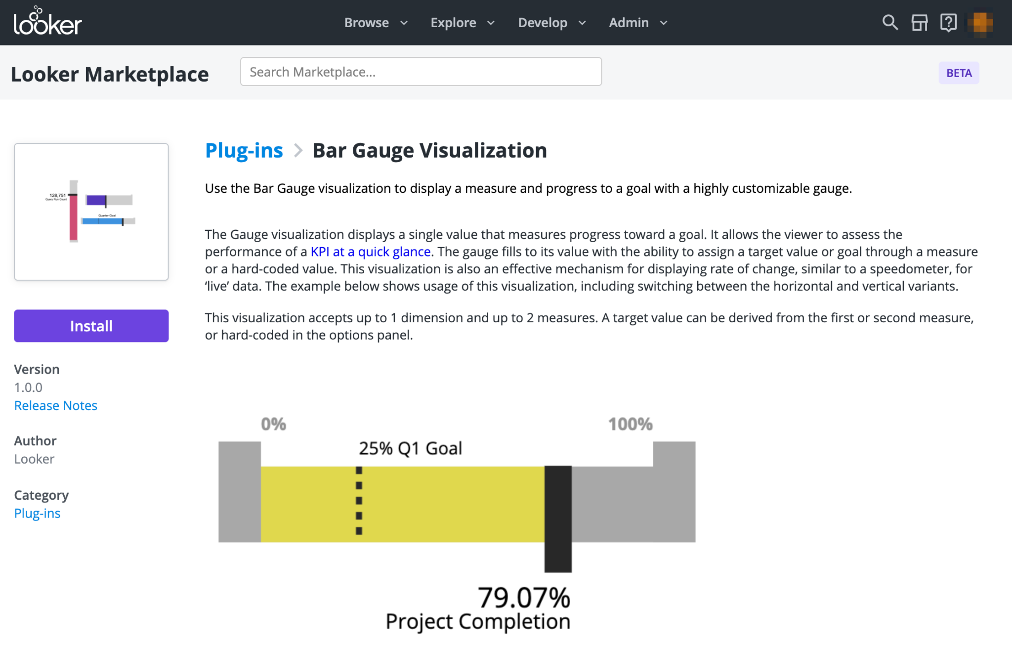 Lookerの可視化(Vizualization)で何が出来るか確認してみる – バーゲージ(Bar Gauge)編 #looker ...