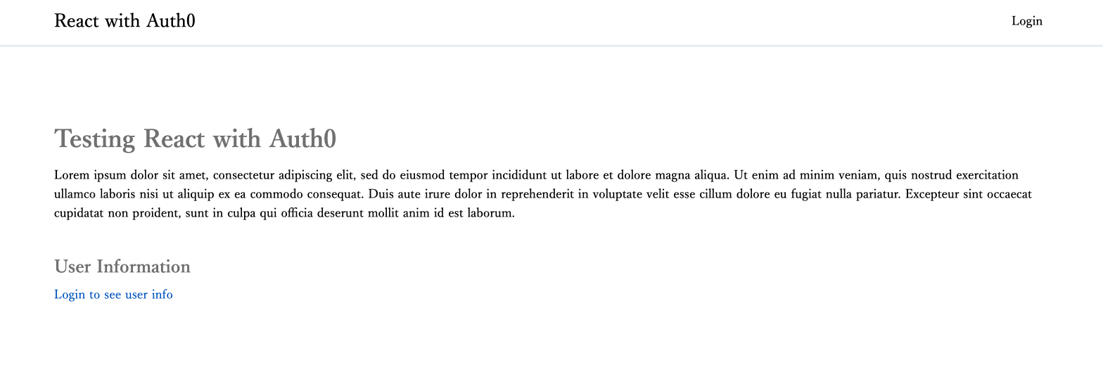 React向けの新しいAuth0 SDKが登場してました | DevelopersIO