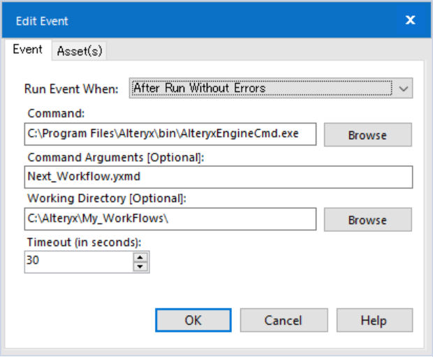 Alteryx Workflow: Auto-Run from an event | DevelopersIO