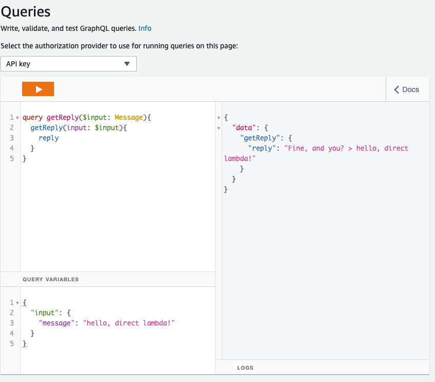 【direct Lambda Resolvers No Vtl】 Aws Appsync Graphql Api で Velocity Template なしで Lambda 7724