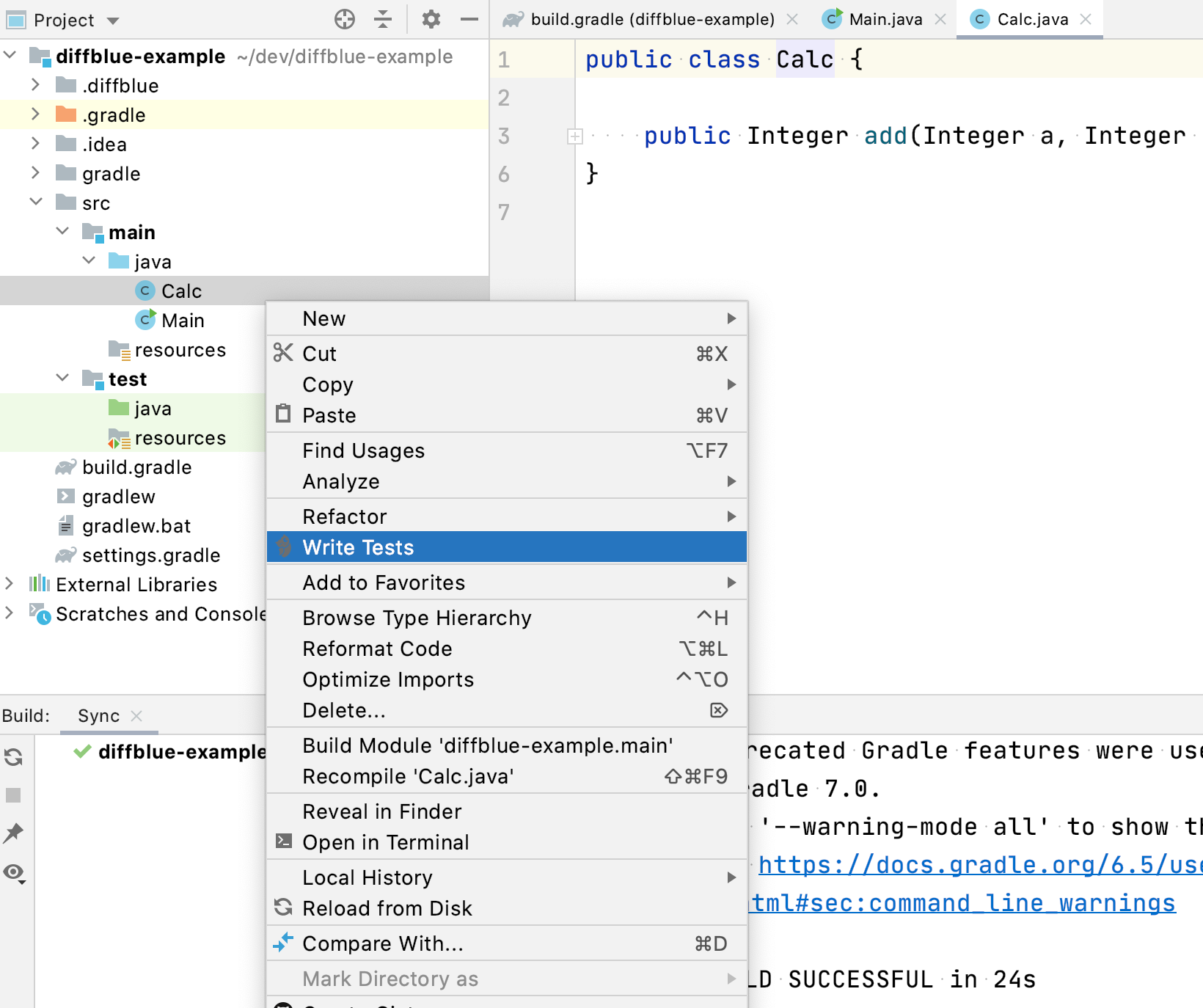 Diffblueを使ってユニットテストを自動生成する | DevelopersIO