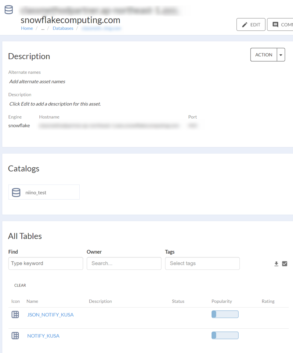 SnowflakeのメタデータをAlteryx Connectにロードする | DevelopersIO