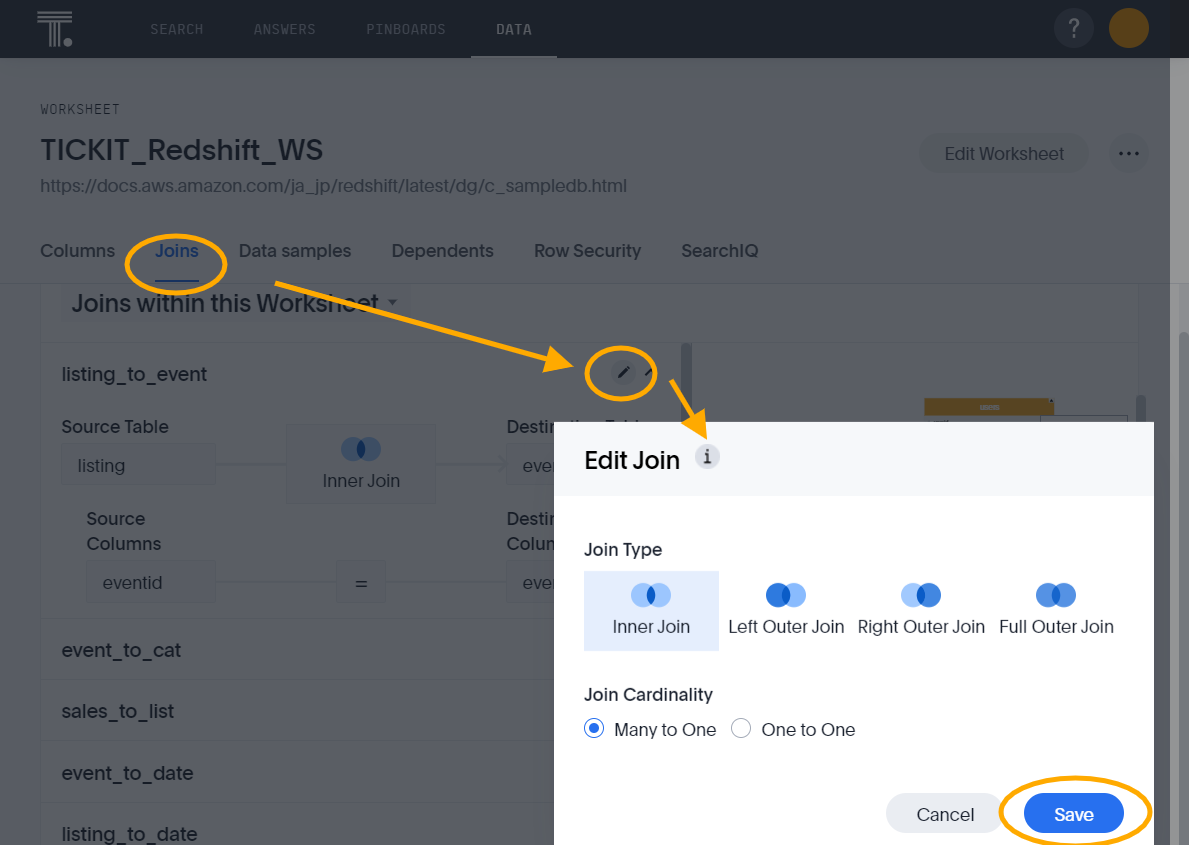 ThoughtSpotのワークシートを使ってみる | DevelopersIO