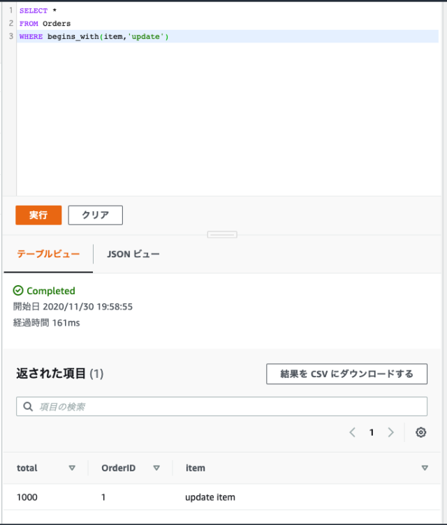 DynamoDBでSQLが使える!?DynamoDB+PartiQLで何が出来るのか試してみた | DevelopersIO