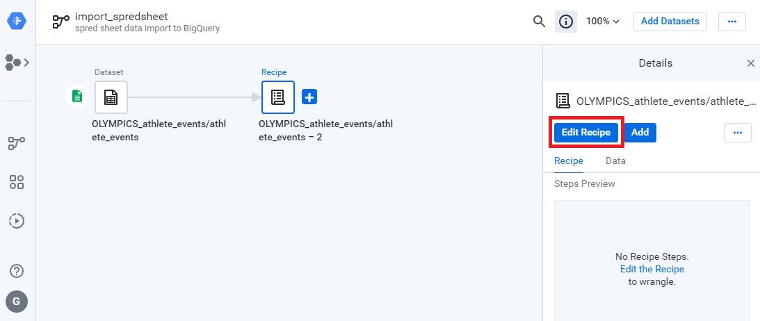 エクセルファイルデータを Dataprep で BigQuery にロードして、SQL で参照してみた | DevelopersIO