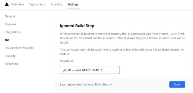 Vercelでmonorepo構成で管理しているサイトをホスティングしてみる | DevelopersIO