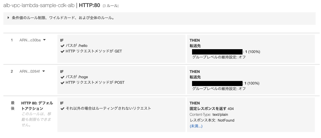 ALB のターゲットとして VPC Lambda を指定する構成を CDK でやってみた | DevelopersIO