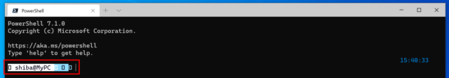 Powershell Oh My Posh Powerline を使ってpowershellコンソールをおしゃれにカスタマイズする