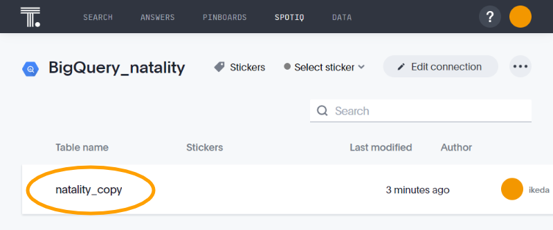 ThoughtSpotからBigQueryへ接続してみる | DevelopersIO
