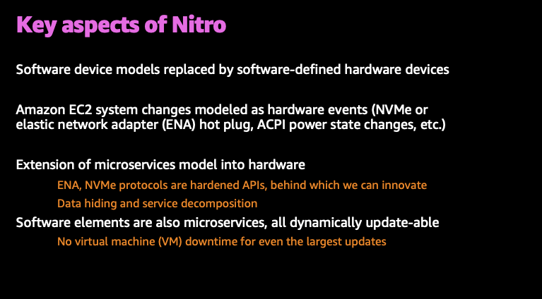 [レポート] AWS Nitro とは何かを理解する | Powering next-gen Amazon EC2: Deep dive on ...