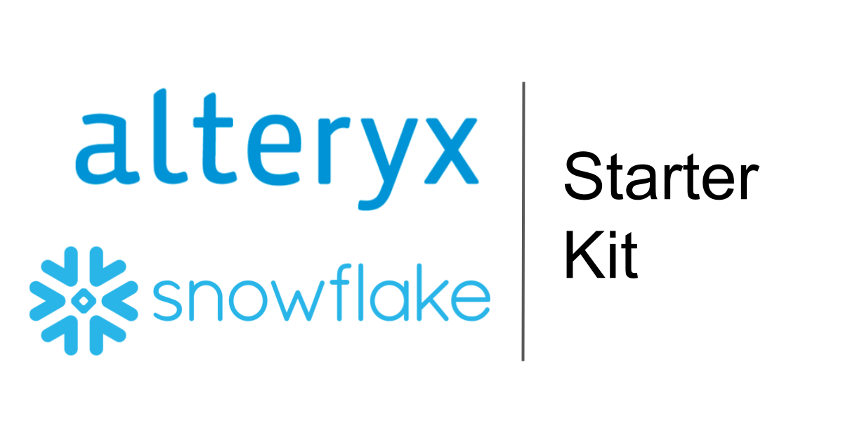 Alteryx Snowflake Starter Kitで学ぶデータ分析の手がかり | DevelopersIO