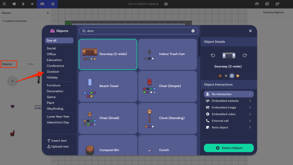 Gather.Town のマップ作成機能「Mapmaker」でカスタムスペースを1から作成する手順まとめ | DevelopersIO