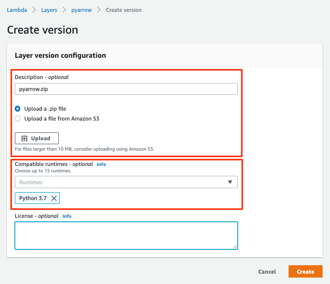 AWS LambdaとPyArrow3.0.0を使ってサクッとParquetファイルに変換する | DevelopersIO