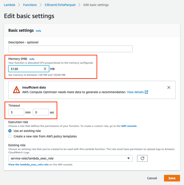 AWS LambdaとPyArrow3.0.0を使ってサクッとParquetファイルに変換する | DevelopersIO