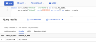 [小ネタ] BigQueryで区切り文字のない年月日（YYYYMMDD）から日付型（YYYY-MM-DD）にする方法 | DevelopersIO