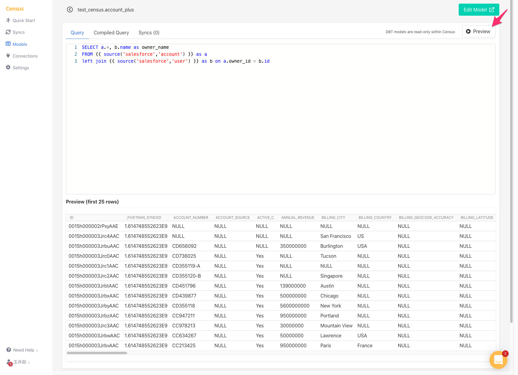 Censusを使ってdbtのデータモデルをクラウドサービスに直接連携する | DevelopersIO