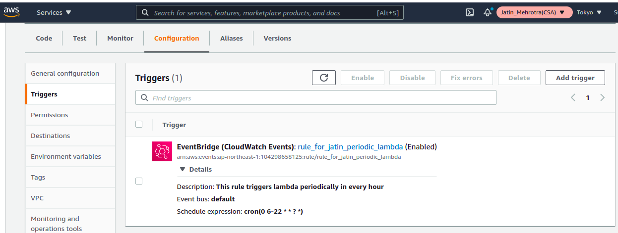 Scheduling Lambda with AWS EventBridge | DevelopersIO