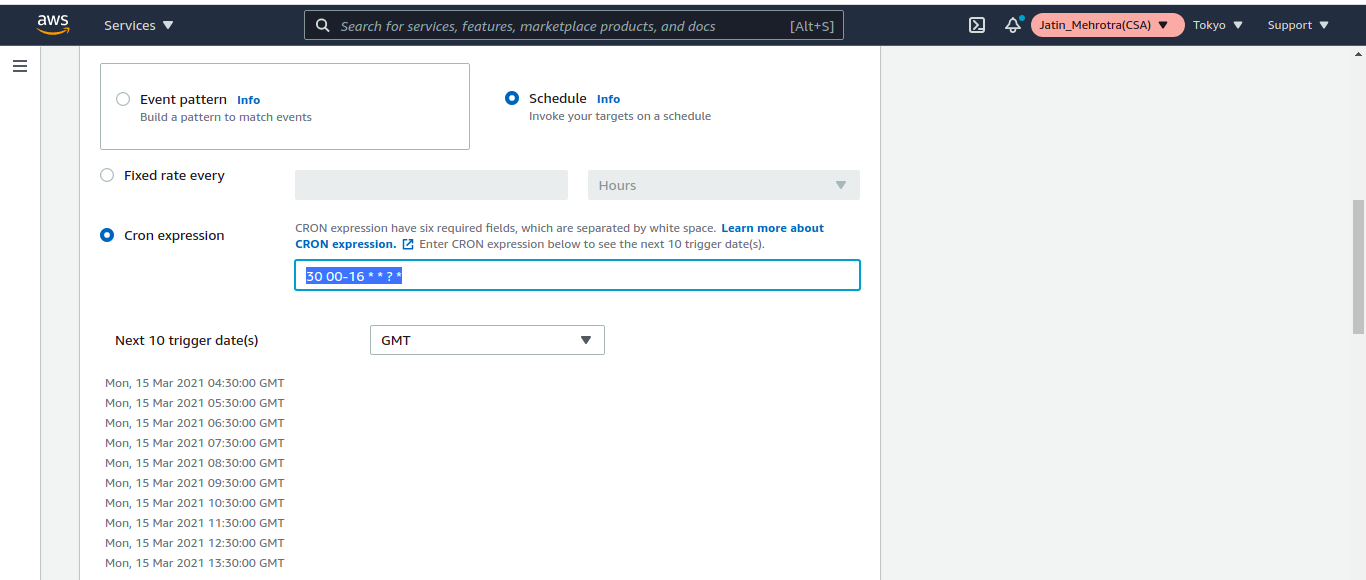 Scheduling Lambda with AWS EventBridge | DevelopersIO