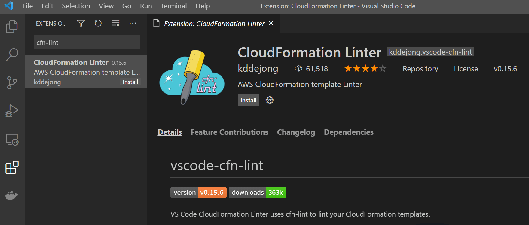 WindowsでCloudFormationのLinter cfn-python-lint を気軽に扱う方法 | DevelopersIO