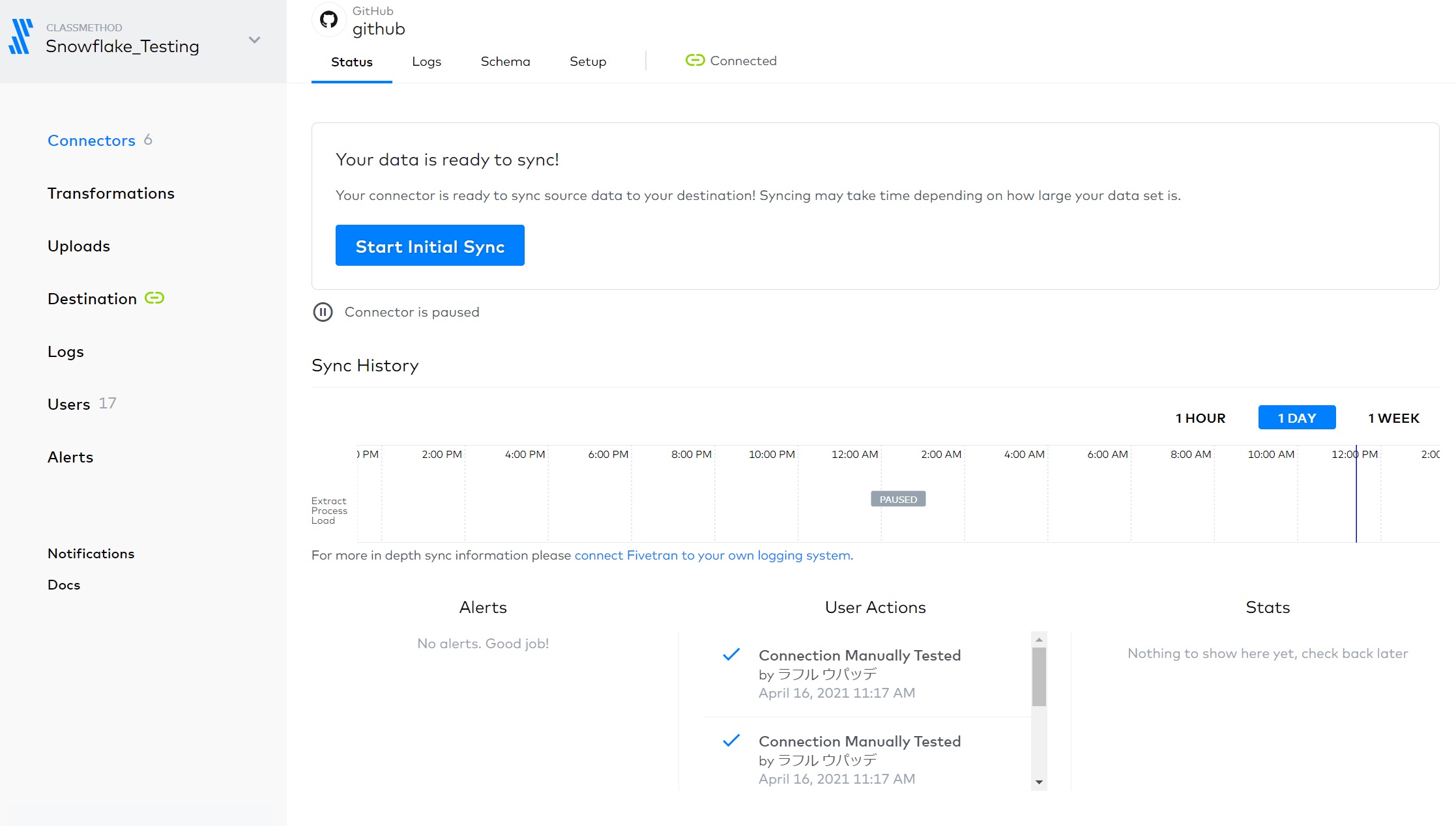 Github の利用データを Fivetran と Snowflake に連携する方法 | DevelopersIO