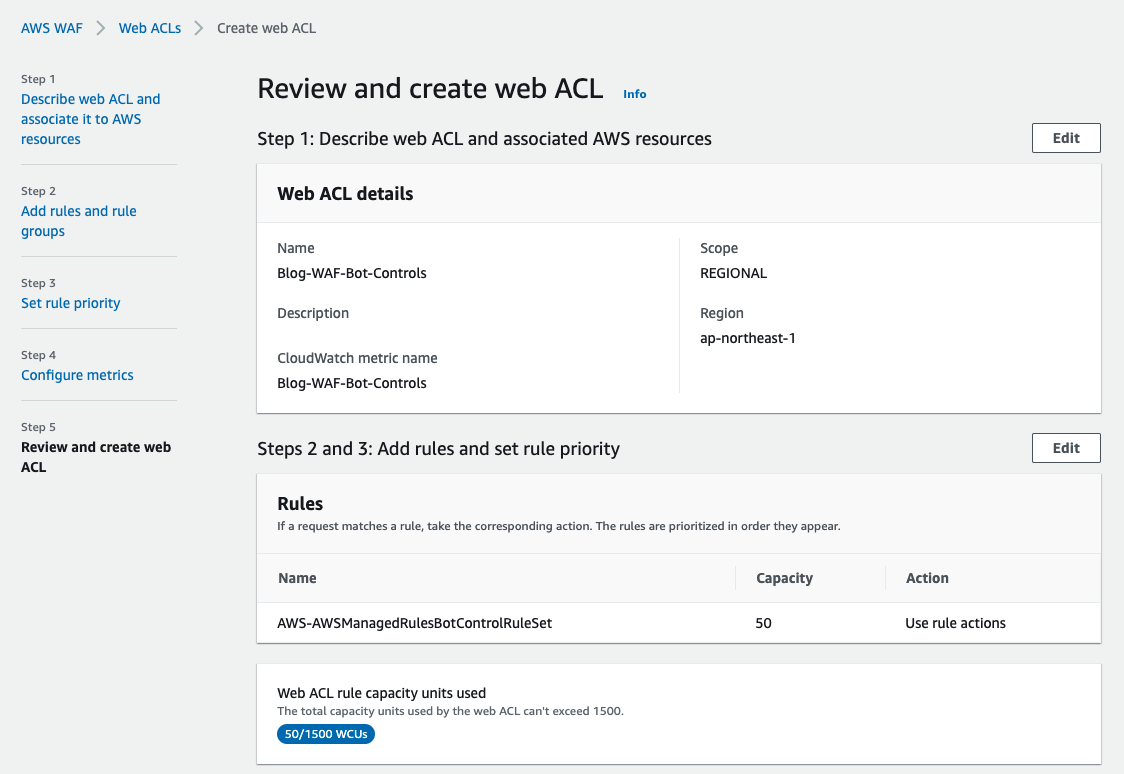AWS WAF で Bot からのアクセスを管理する Bot Control が利用可能になりました！ | DevelopersIO