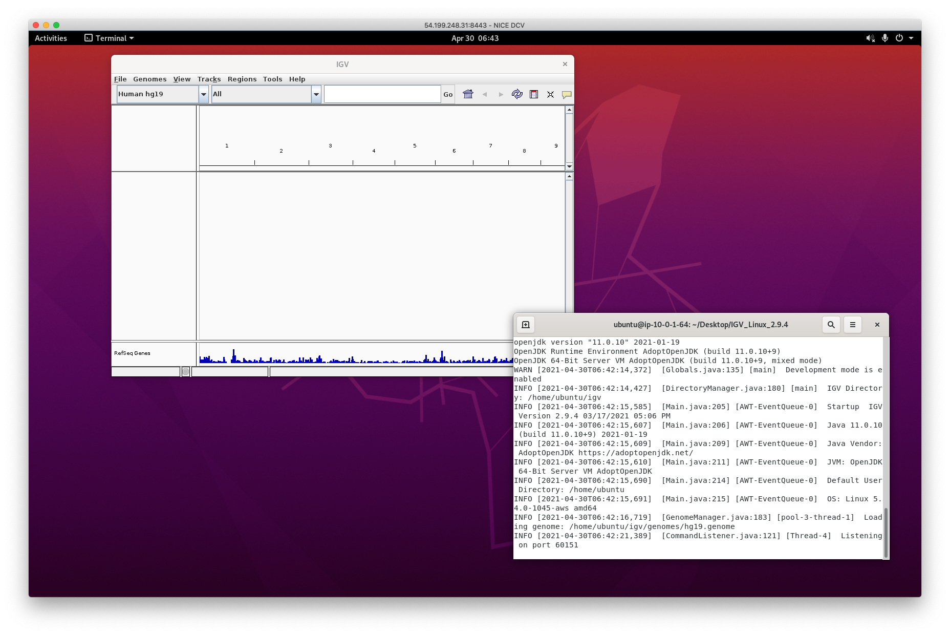 ゲノムブラウザ IGV（Integrative Genomics Viewer）をAWS上に構築しリモート接続して利用してみる ...