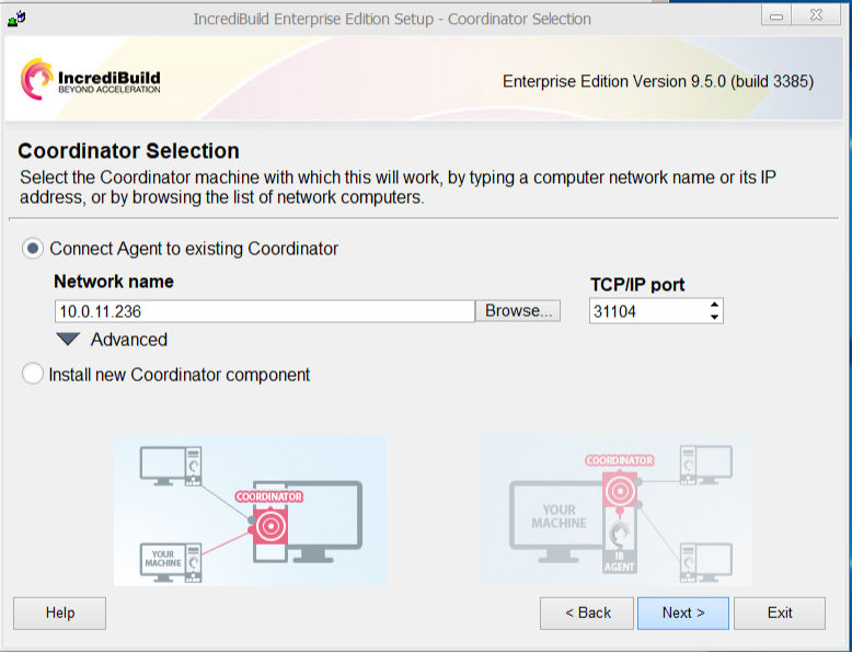 Incredibuild Agent とは: Incredibuild 構成 – VOSAD